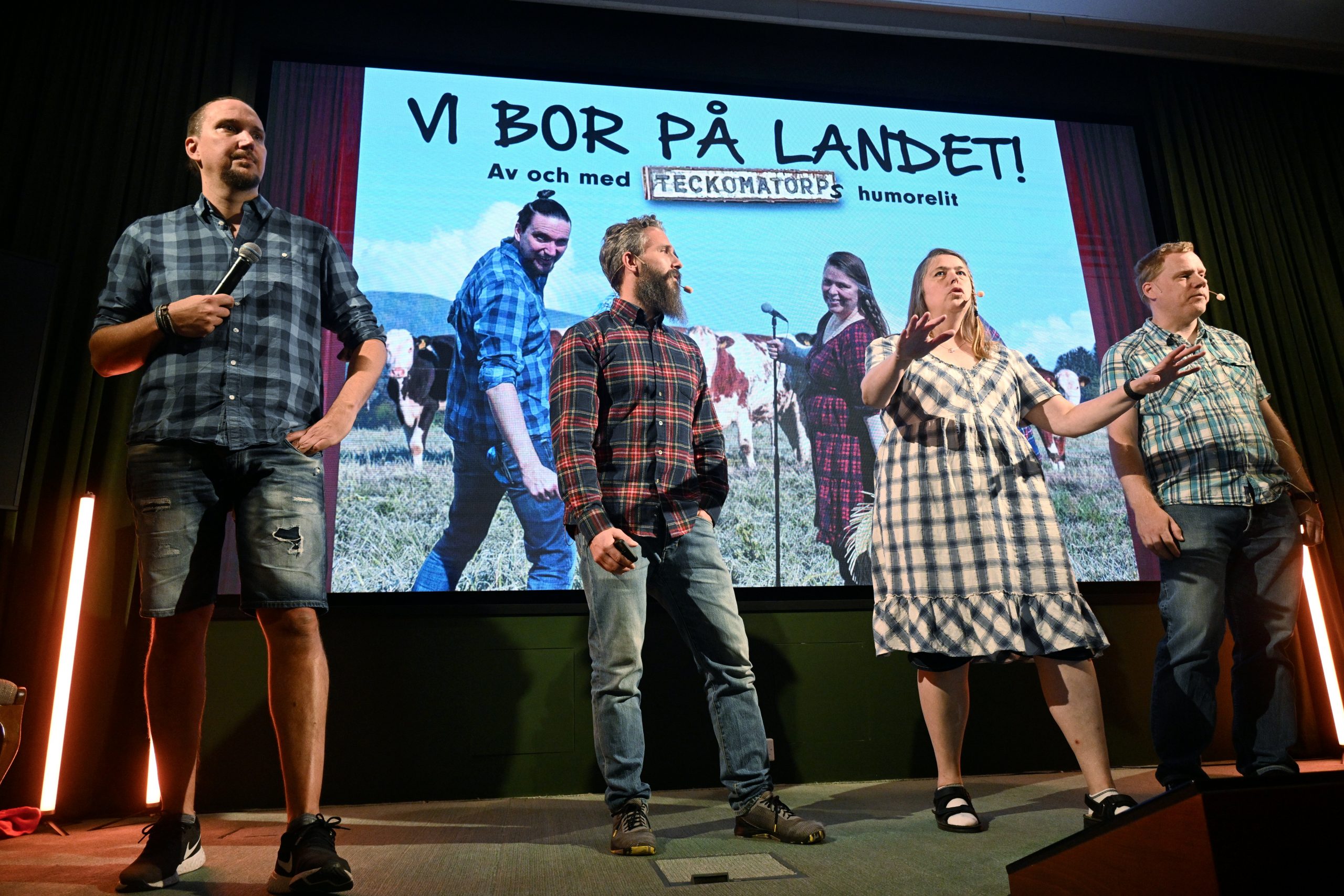 ”Vi bor på landet med” Under Lund Comedy Festival - PPPress.se