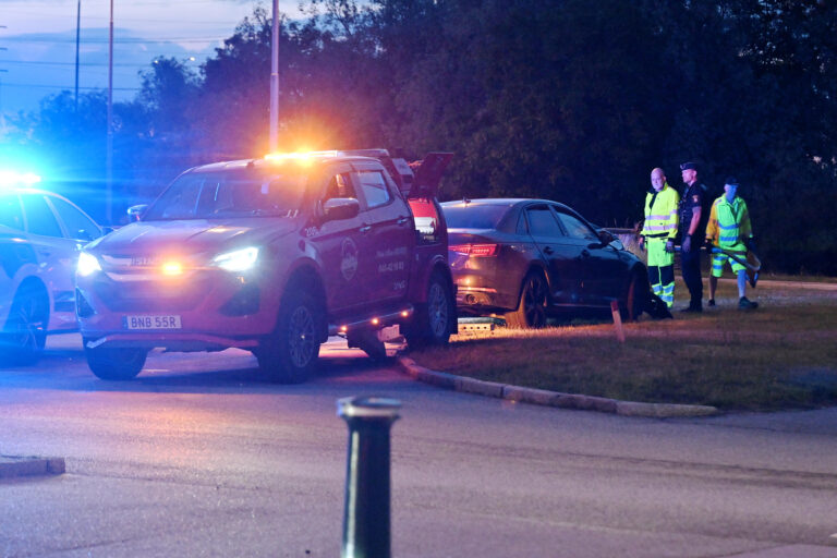 Trafikolycka sigel på Lundavägen vid Segemöllegatan - PPPress.se